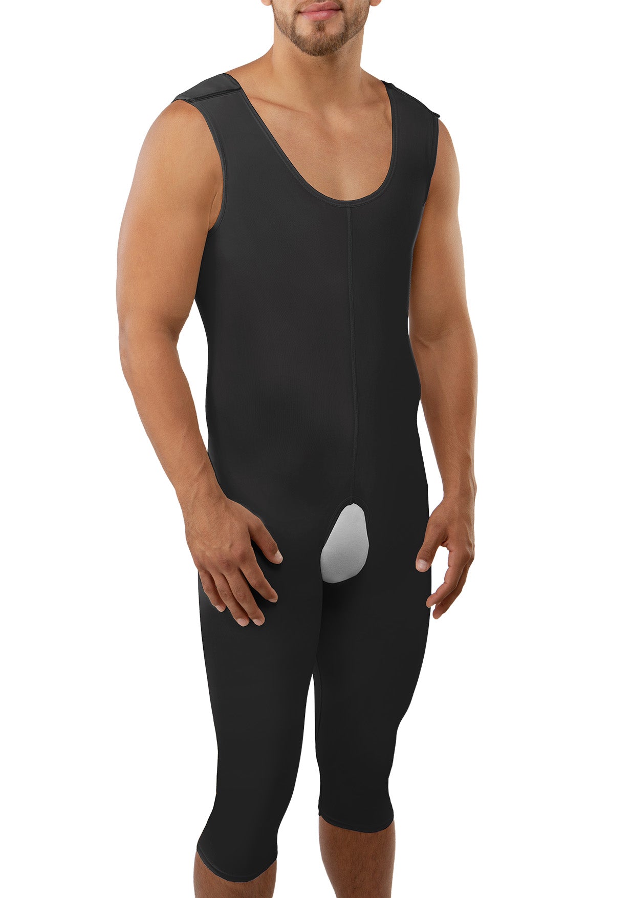2nd Stage Male Below the Knee Compression Bodysuit (MG08-BK) – Isavela ...